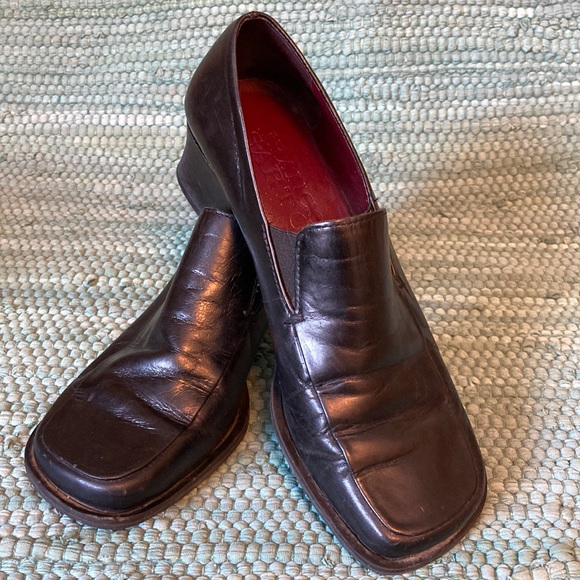 Franco Sarto | Shoes | Franco Sarto Leather Loafer Style Shoes | Poshmark